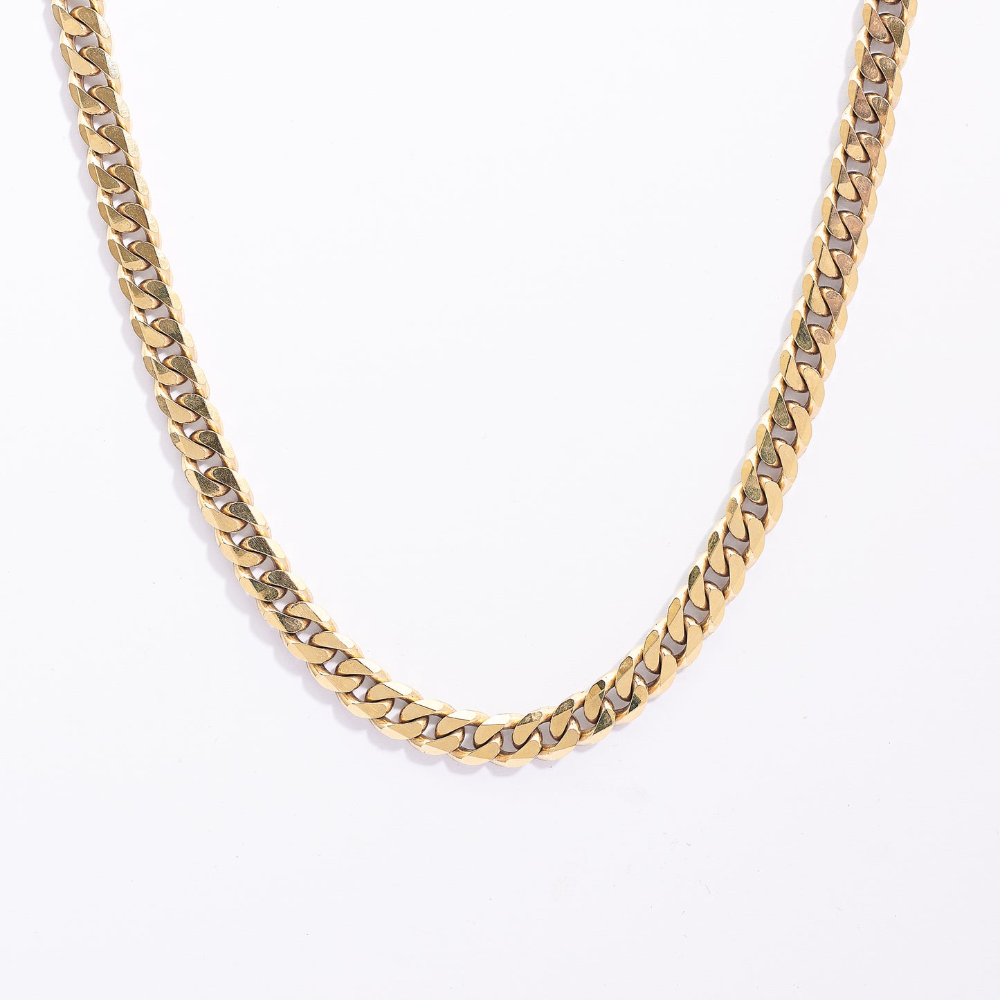 9K Yellow Gold 7mm Solid Curb Link Chain 55cm – Simon Curwood Jewellers